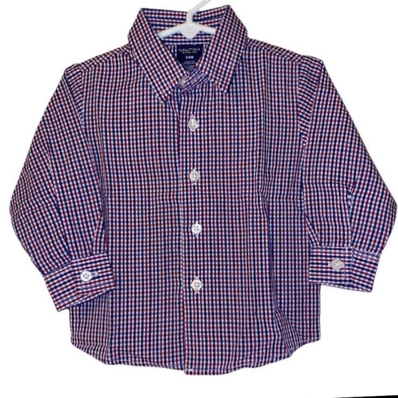 Nautica Shirt Toddler Boy Collar Shirt